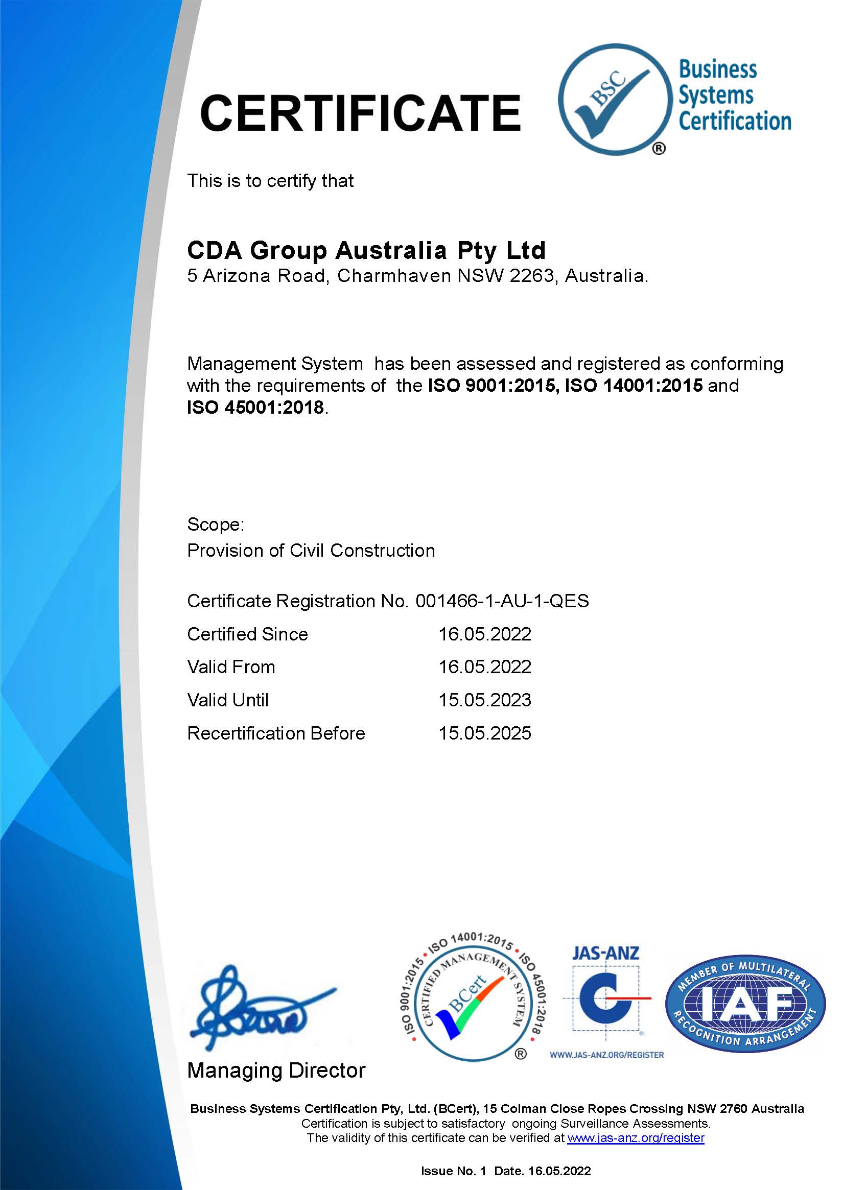 About - CDA Group